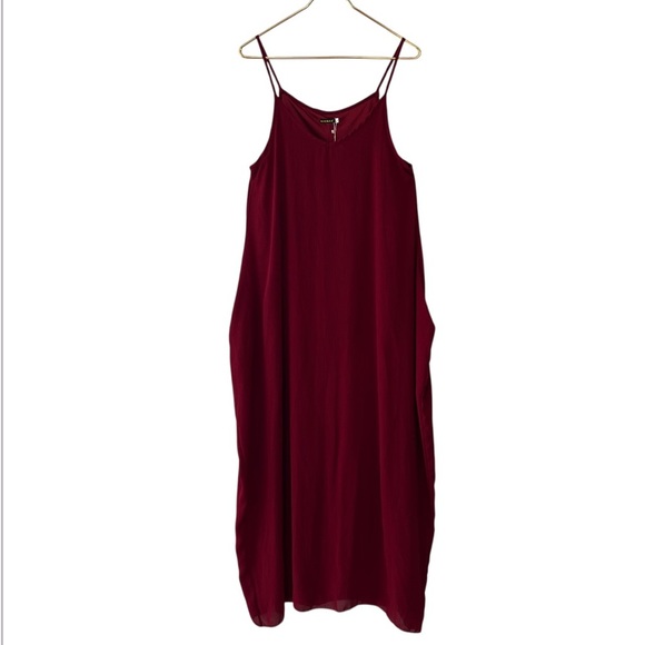 Mix Max | Dresses | Mixmax Sleeveless Wine Cocoon Maxi Dress | Poshmark